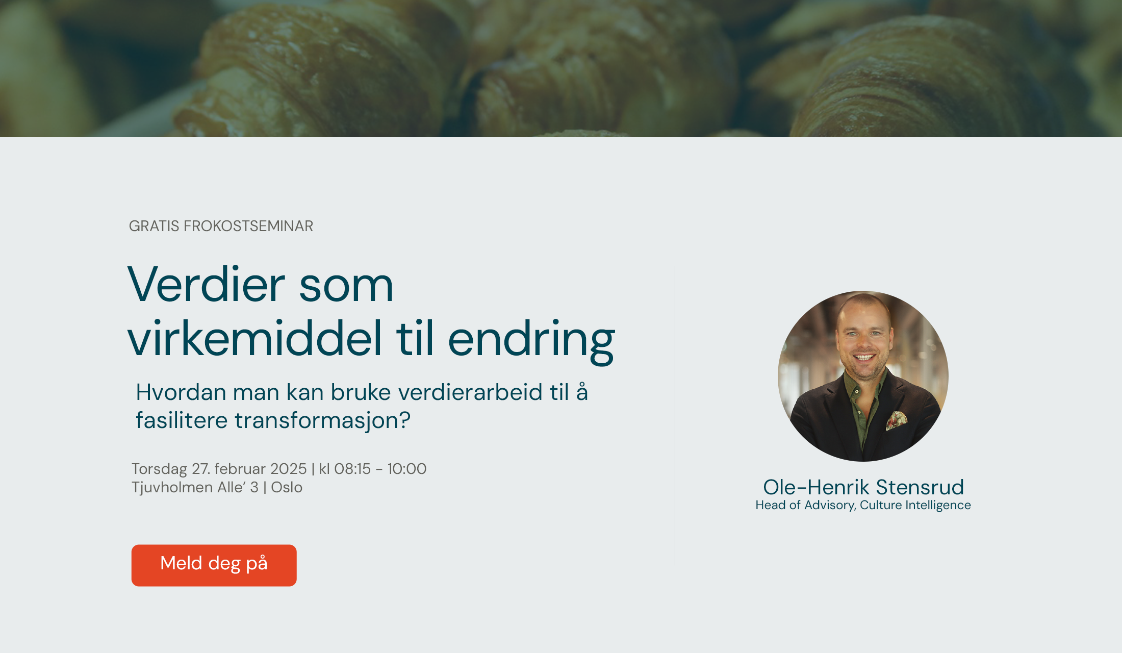 Gratis Frokostseminar